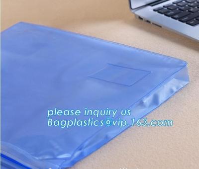 China Biodegradable custom colored PVC zipfile document folder a4 document bag polyester zipper document bag waterproof bageas for sale