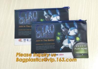 China CHINA supplier Customized High Quality Plastic Document bag,Custom logo Clear waterproof PVC file documents pouch bag wi for sale