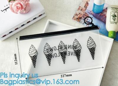 China A4 file bag slider zipper envelope slider closure bag, Swimwear Packaging With Slider Zipper Closure PVC Bikini Bag, pac for sale