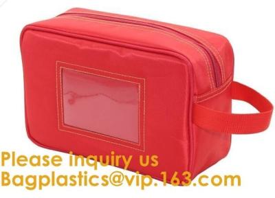 China Zipper Bank Deposit Pouches Bag,Locking Secured Bank Bag Locki Deposit Doc Bag with PVC Window,Secure Deposit Utility Zi for sale