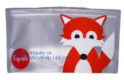 China Biodegradable Portable Bottle Shape Transparent Self-sealing Bag Cookies Snacks Tea Food Storage Bag Moisture-proof Pres for sale