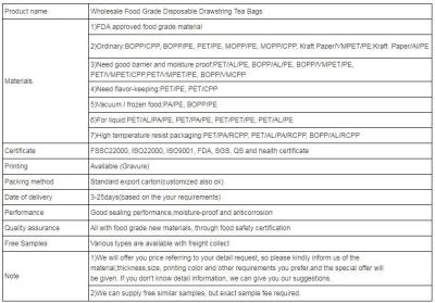 China Environmentally friendly standing pouch drawstring organic durable empty tea bag,organic small drawstring cloth cotton t for sale