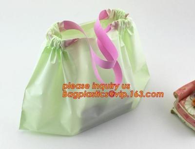 China Biodegradable HDPE Custom Plastic Draw Tape Garbage Bag for Garbage,industrial drawtape plastic drawstring bag custom for sale