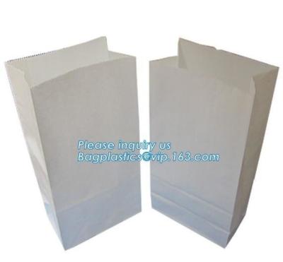 China wholesale bread paper bag for customer blank paper bag,greaseproof printed bakery bread packaging plastic paper bags wit for sale