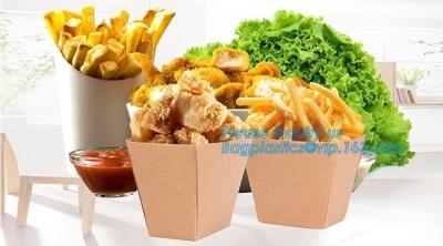 China Custom Food Grade Paper Doughnet Box Wholesale,fast food take away paper box, custom printed food packaging bagease, pac for sale