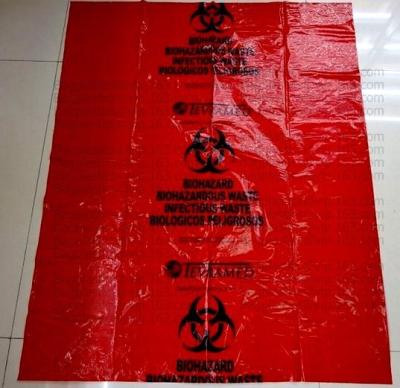 China Biohazard Waste Bags, Biohazard Garbage, Waste Disposal Bag, Blue bags, sacks for sale
