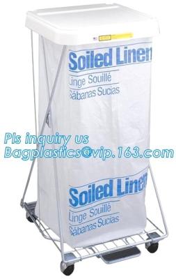 China Professional making Hospital Rubbish Bags, high quality hazardous waste yellow plastic bag asbestos garbage bag, bagease for sale
