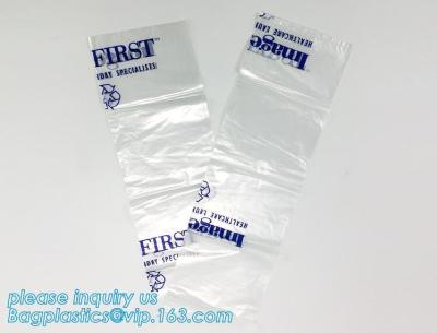 China Soiled Linens Trash Bags Yellow Drawstring Tie and One Color Printed, 20-30 Gallon 1.3mil 30x43 plastic blue soiled line for sale