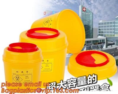 China 3/5/8/10/15 liter square Sharp Container Sharp Box Medical sharps disposal container, Medical Materials & Accessories Pr for sale