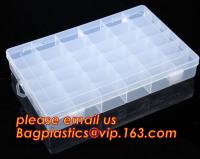 China Adjustable Plastic Storage Box For Nail Art Design Decoration, Creative multi-function plastic storage box cosmetics cas for sale