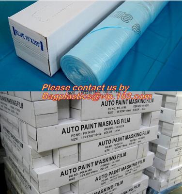 China Car Carpet Masking Perforated Adhesive Film, Auto used plastic masking film,plastic film for cars for sale