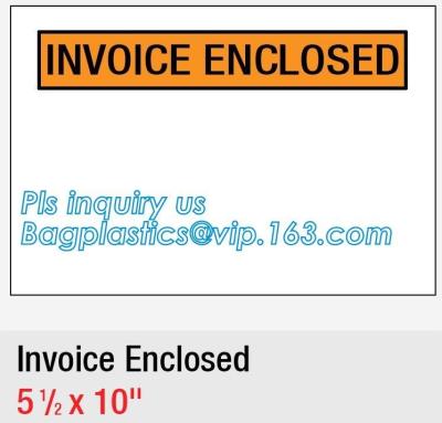 China packing list envelope for AWB, packing list envelope mailing bag for express, Packing List Enclosed Envelopes, bagease for sale
