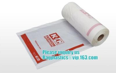China Dry Cleaning Shop Disposable Plastic Laundry Bag Poly Drawstring Bags,dry cleaning laundry bags for garment BAGEASE PACK for sale