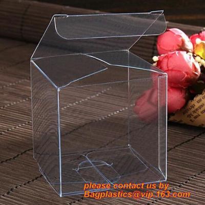 China 0.3mm UV printing plastic transparent custom OEM PET box, general comestic pack PVC box custom PVC box high quality PE for sale