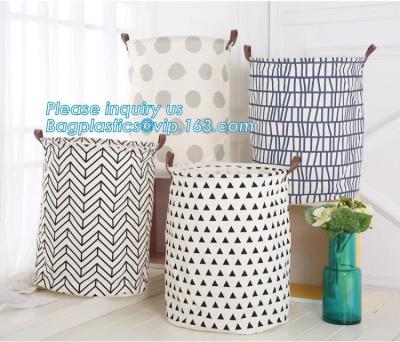 China Cheap colorful foldable canvas kid toys storage basket for sale,Canvas Fabric Laundry Bucket Storage Basket With Twist C for sale