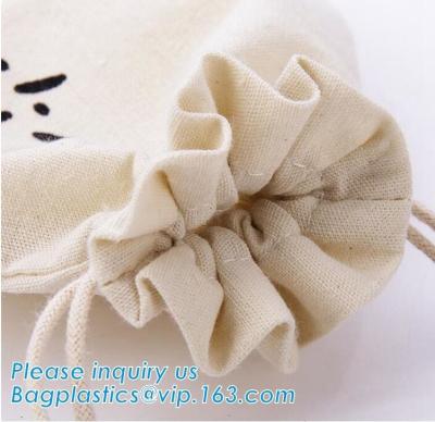 China OEM Organic Cotton Drawstring Bag,Custom design Eco Friendly printing canvas cotton drawstring bag,Muslin Drawstring Bag for sale
