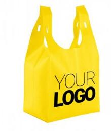 China Eco Custom Handle Carry Shopping Non Woven Bag With Your Own Logo, New style customized eco friendly jute fibre non wove for sale