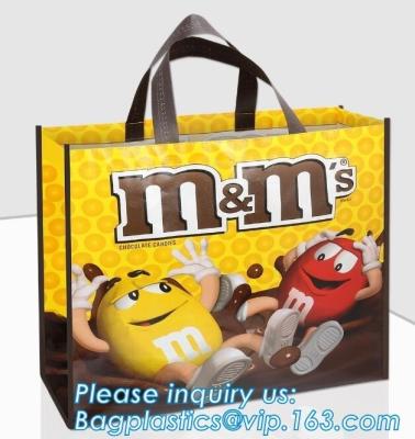 China Fast Delivery Custom Printed Your Own Brand Laminated Non Woven Bag, round bottom PP laminated bopp laminated non woven for sale