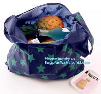 China reusable polyester foldable shopping bag pattern eco fruit shape zipper foldable tote bag,production polyester polyester for sale