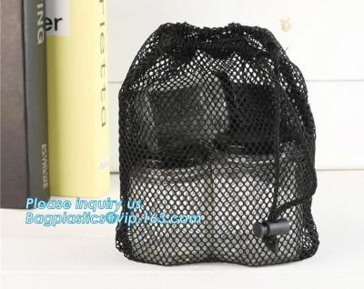 China Mesh Gym Drawstring Bag Backpack For Basketball And Football,Promotion small drawstring mesh bag backpack bagease packa for sale