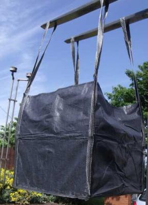 China Custom design polypropylene woven jumbo bags big bag 1000kg for sand stone,U-type competitive price 100% PP breathable b for sale