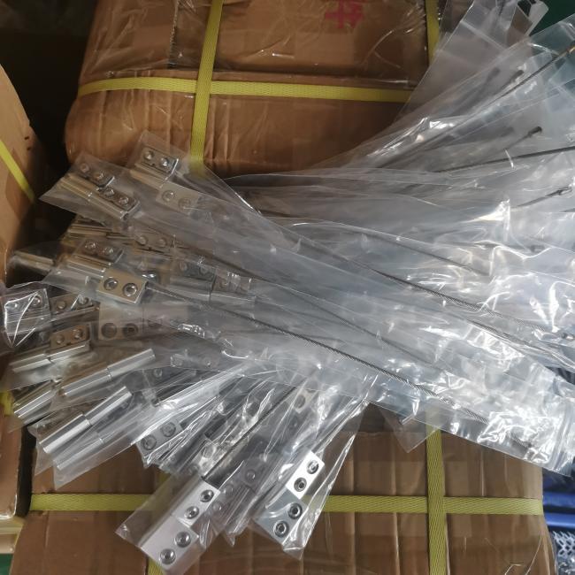 Window anti-fall wire rope packaging