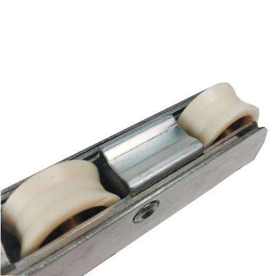 China Aluminium Schiebefensterrolle mit Edelstahl / Eisen-Kohlenstoffstahl-Lager Tür- und Fensterzubehör zu verkaufen
