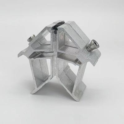 중국 창문 및 문 프레임 알루미늄 하드웨어 코너 합동 커넥터 판매용