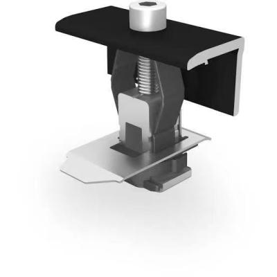 중국 검은색 또는 은색 태양 전지 패널에 설치되는 중간 클램프 끝 클램프 키트 판매용