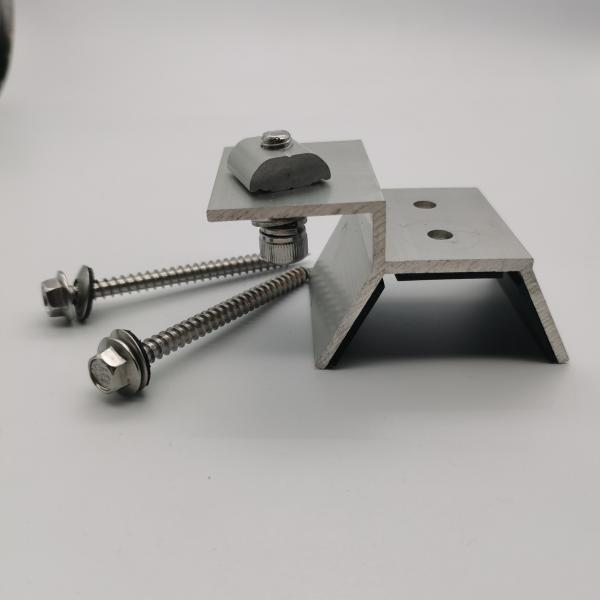 Quality Apartment Solar Panel Mid Clamp And End Clamp With Adjustable Range 35mm To 55mm for sale