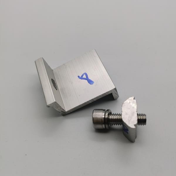 Quality Aluminum Solar Rail Mount Clamps For Solar Panel Roof Mounting System for sale