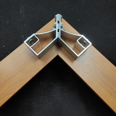 China 5060 Série Alumínio Profil Corner Joint para janelas e portas de escritório à venda