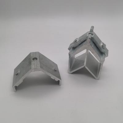 중국 폴딩 도어 또는 창문을 위한 맞춤 알루미늄 코너 합동 판매용