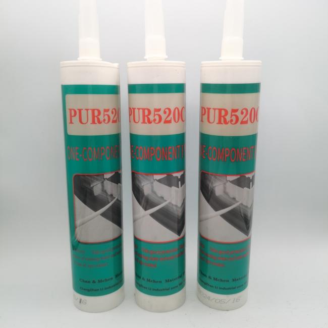 Single component adhesive for aluminum profile corner sealing