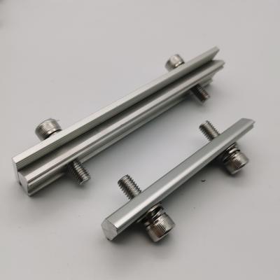 중국 ​태양광 발전소 접지 솔루션 H강 중간 클램프 알루미늄 판매용