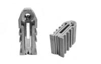 China Moda Core Axial Pro Connector Aluminum Door / Window Post Joint for sale