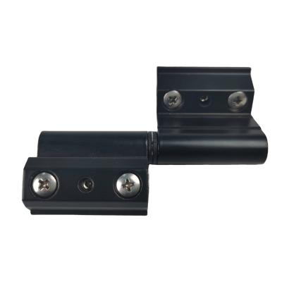China 6063-T5 Primary Aluminum Hidden Door Hinge with 0-180 Degree Opening Angle and Self-Closing Hydraulic Soft Close for sale