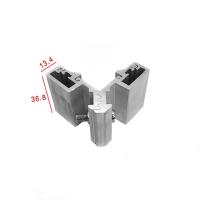 China 6063-T5 Primary Aluminum Expandable Window Frame Corner Joint with Customizable Mold Design for sale
