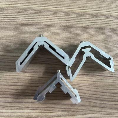 China Modern 6063-T5 Primary Aluminum Corner Joint Soundproof Easy Installation for Window Frames for sale