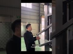 aluminum 6063-t5 custom made anti-fall safety wire rope for window easy to install