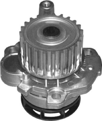 China High Performance P587 Auto Water Pump Replacement 23 Teeth 12V OEM 06F121011 for sale