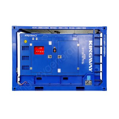 China 190CFM Zone 2 Hazardous Area Diesel Atlas Copco Air Compressor for sale