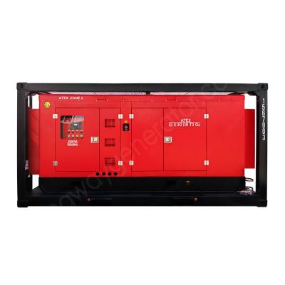 China 48KW 60KVA 50HZ 60HZ ATEX Certified Zone 2 Explosion Proof Diesel Generator Set Silent Generator Set for sale
