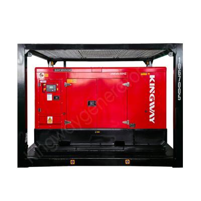 중국 아텍스 제2 구역 폭발 방지 60kva 1250KVA 리그 안전 디젤 발전기 DNV2.7-1 리프팅 프레임과 석유 및 가스 필드 판매용