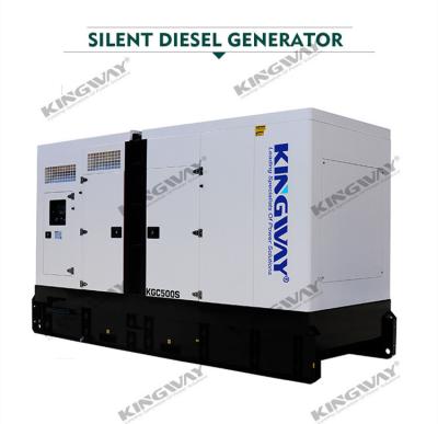 중국 조용한 캐노피 875kva 700kw 400v 50hz 3단계 4선 디젤 발전기 조용한 판매용
