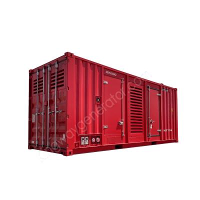 China Silent canopy  1250kva 400v 3 phase 4 wire 1000kw natural gas engine generator for sale