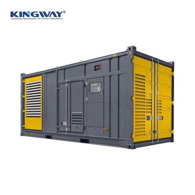 China High quality price of 1000kva container diesel generator engine  Generator Set for sale