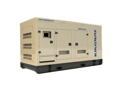 중국 고품질의 조용한 천장 400kw 400v 3단계 4선 500kva 천연가스 발전기 판매용