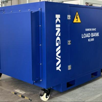 China High-Precision Resistive Load Bank 500KW 400V 50/60HZ Portable Design Adjustable Steps for sale