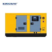 China 40KVA Silent Biogas Methane Generator Set Kingway  Gas Engine for sale